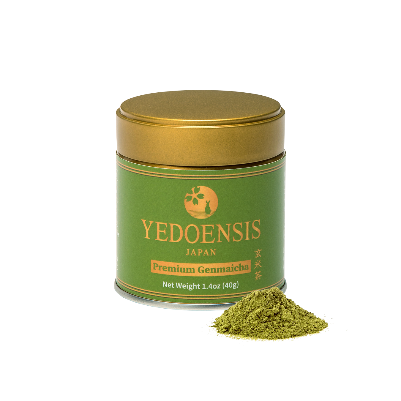 YEDOENSIS Premium Genmaicha - Authentic Japanese Green Tea with Roaste